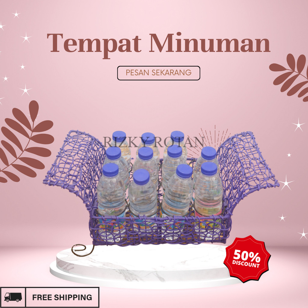 Jual Tempat Minuman 12 Cup – Wadah Botol Air Mineral Praktis, Kokoh ...