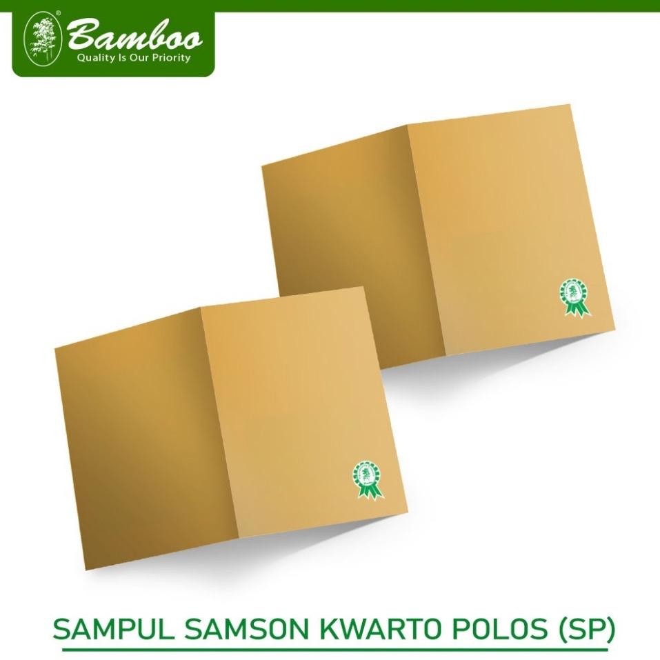Jual Sampul Buku Polos Kertas BAMBOO (20pcs) | Shopee Indonesia
