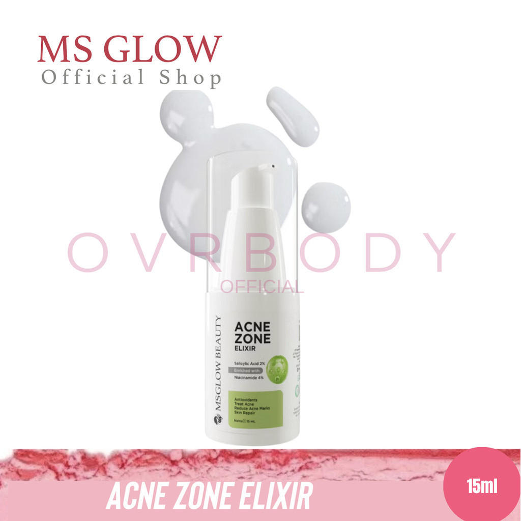 Jual MS GLOW - ACNE ZONE ELIXIR | Shopee Indonesia