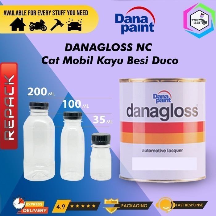 Jual DANAGLOSS NC 2106 LIGHT IVORY - Cat Mobil Kayu Besi Duco - 1 KG ...