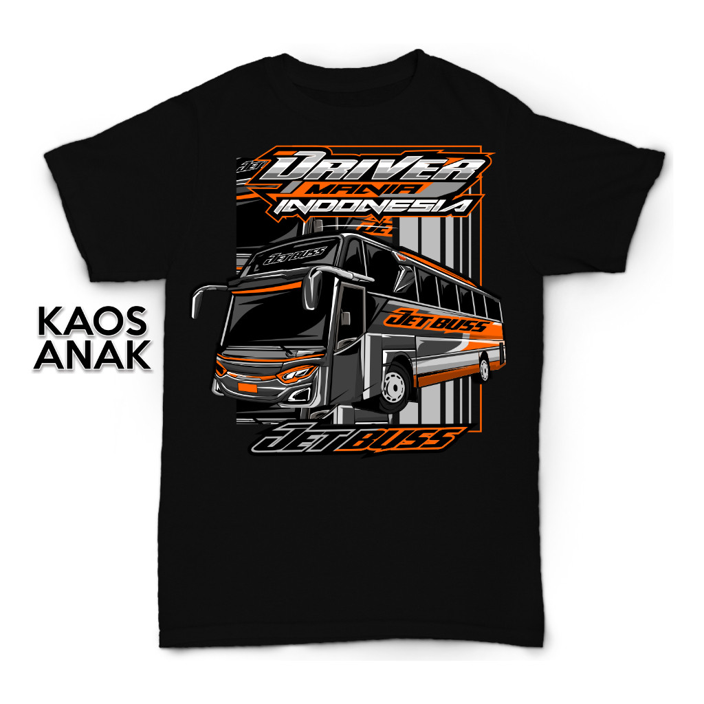 Jual TWISSTER - KAOS BUS ANAK DRIVER MANIA JETBUS MERCEDES BIS MANIA | SOUND BALAP BLITAR ...