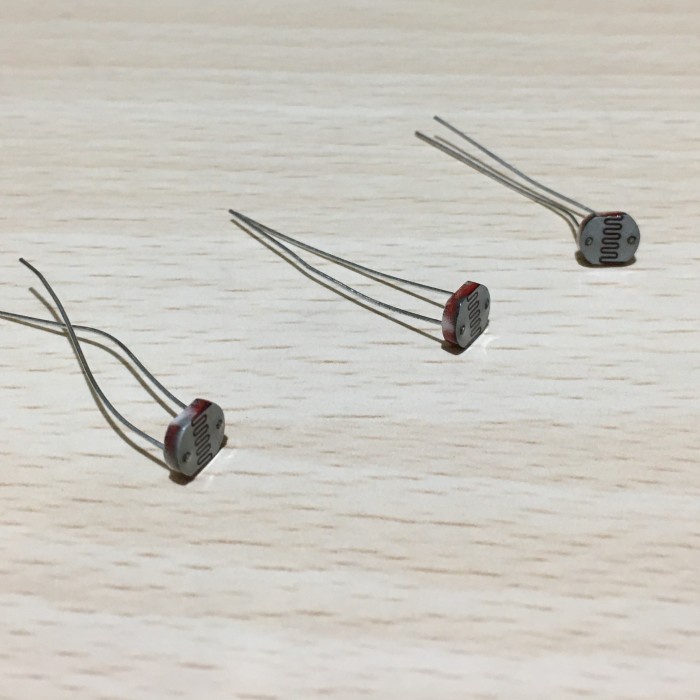 Jual PART2 LDR LIGHT DEPENDENT RESISTOR PHOTORESISTOR FOTO SENSOR ...