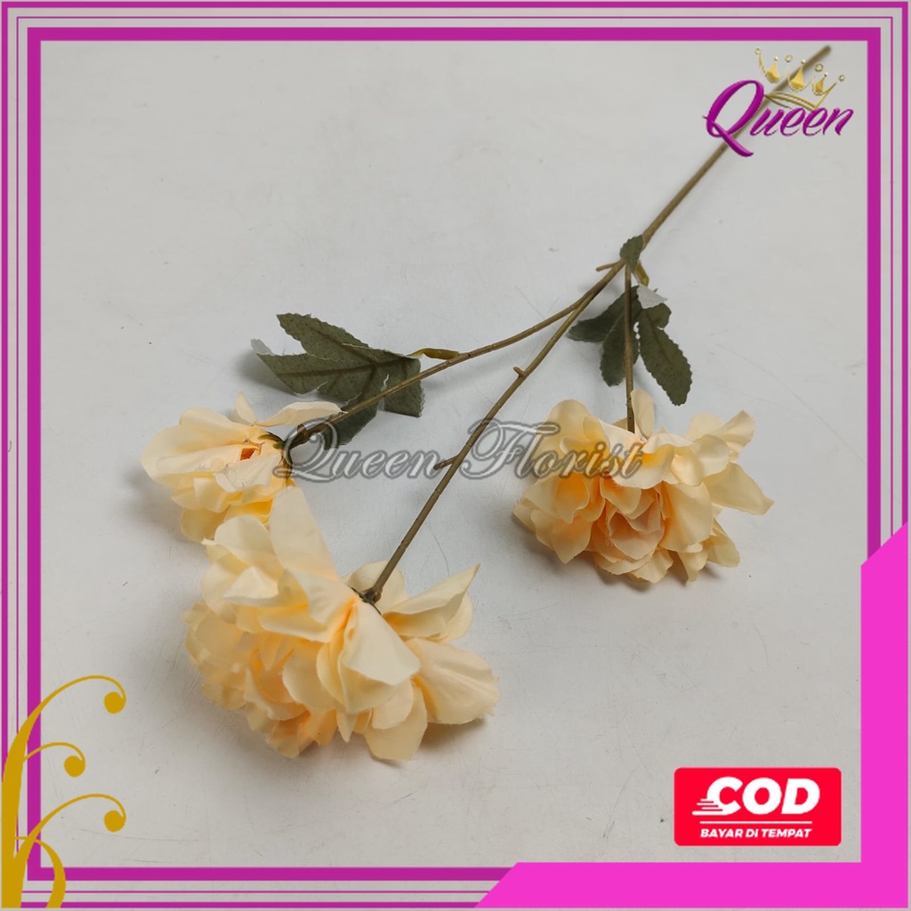 Jual Bunga Semanggi Sakura Tangkai Panjang 65cm Artificial Imitasi kain ...