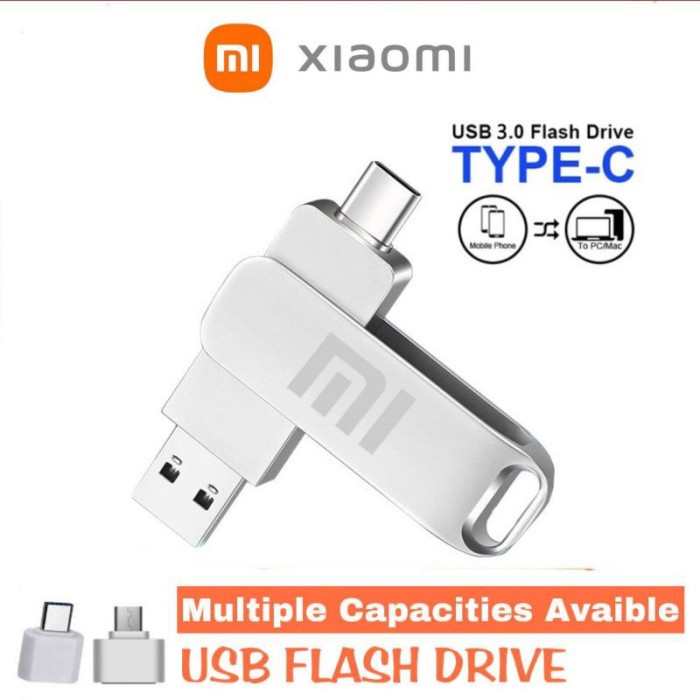 Jual Xiao'Mi Type-C Flashdisk USB 128gb Kecepatan Tinggi, Driver Flash ...