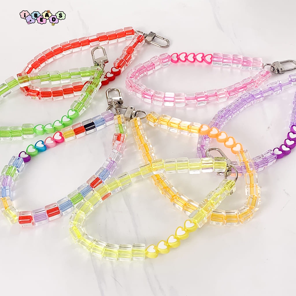 Jual I.Case_Store Beads Strap Gantungan Handphone Love Tube. (KT ...