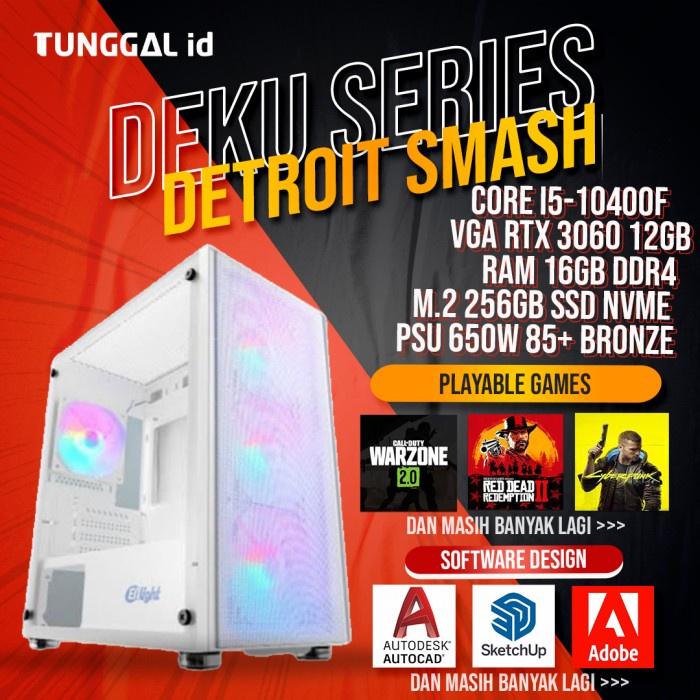 Jual PC Rakitan GAMING RTX 3060 CORE i5 10400F H410M 16GB RAM 256GB NVMe | Shopee Indonesia