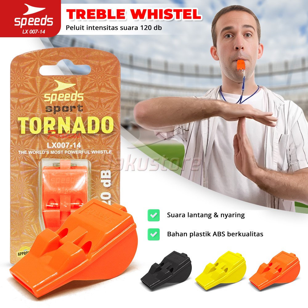 Jual SPEEDS Peluit Wasit Pluit Treble Whistle Olahraga Periwitan Sport ...