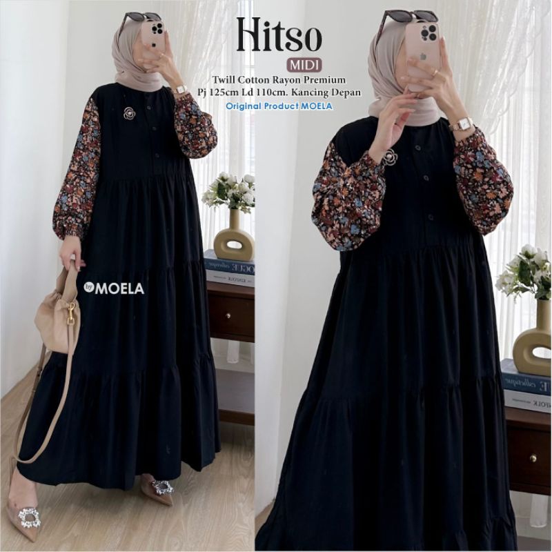 Jual DOSKI - CAIMI - MOREN - HITSO MIDI MOTIF SUPER CANTIK BY MOELA | Shopee Indonesia