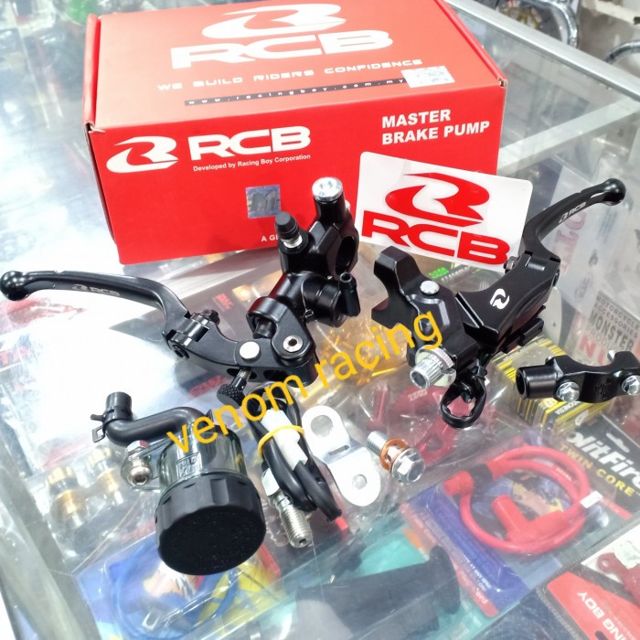 Jual master rem RCB radial s1 14mm kanan kiri beat fi/ scoopy fi/ vario ...