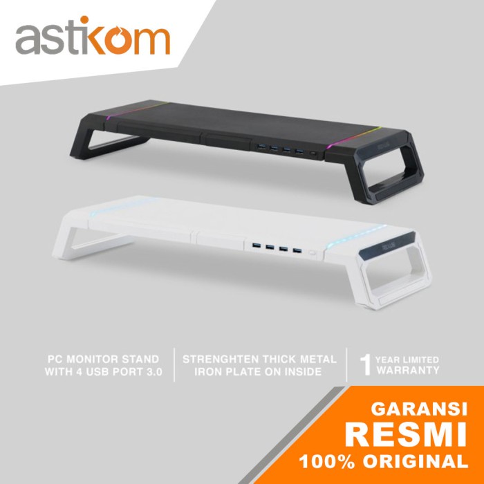 Jual Monitor Stand Rexus Trant FP03 RGB USB 3.0 | Shopee Indonesia