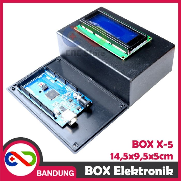 Jual BOX ELEKTRONIK X5 KOTAK RANGKAIAN ARDUINO 14,5 X 9,5 X 5 CM CASING ...