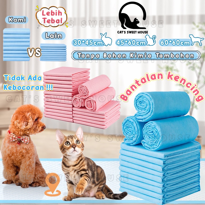 Jual Underpad Size S Alas Pipis Pee Poop Alas Kucing Popok Kucing ...