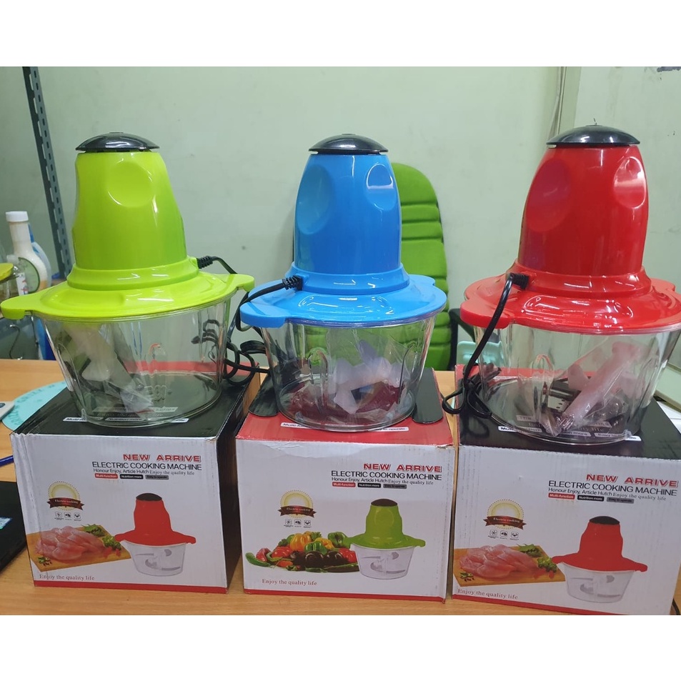 Jual BLENDER DAGING ELEKTRIK WARNA / MEAT GRINDER / FOOD CHOPPER ...