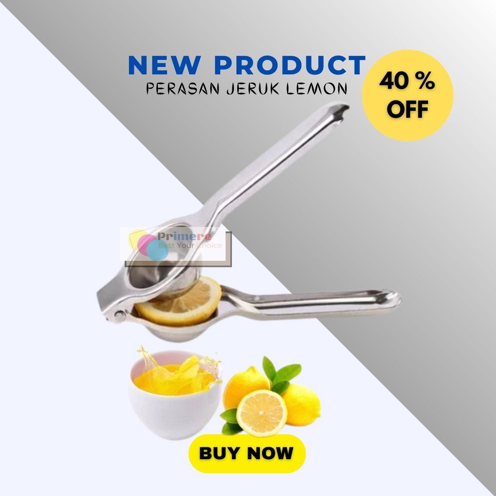 Jual Perasan Jeruk Nipis Lemon Manual Stainless / Alat Jeruk Peras ...