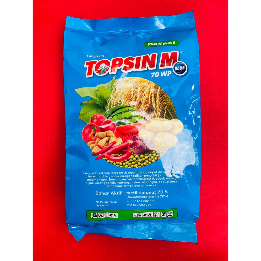 Jual Fungisida bersifat sistemik TOPSIN M BLUE 70WP isi 500gr dari ...