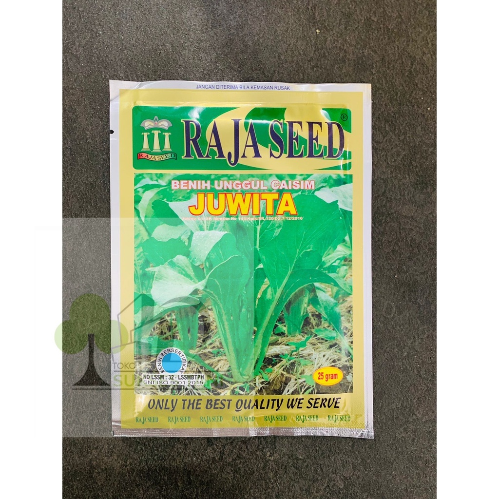 Jual Benih Sawi JUWITA kemasan 25gr dari RAJA SEED cocok untuk semua ...