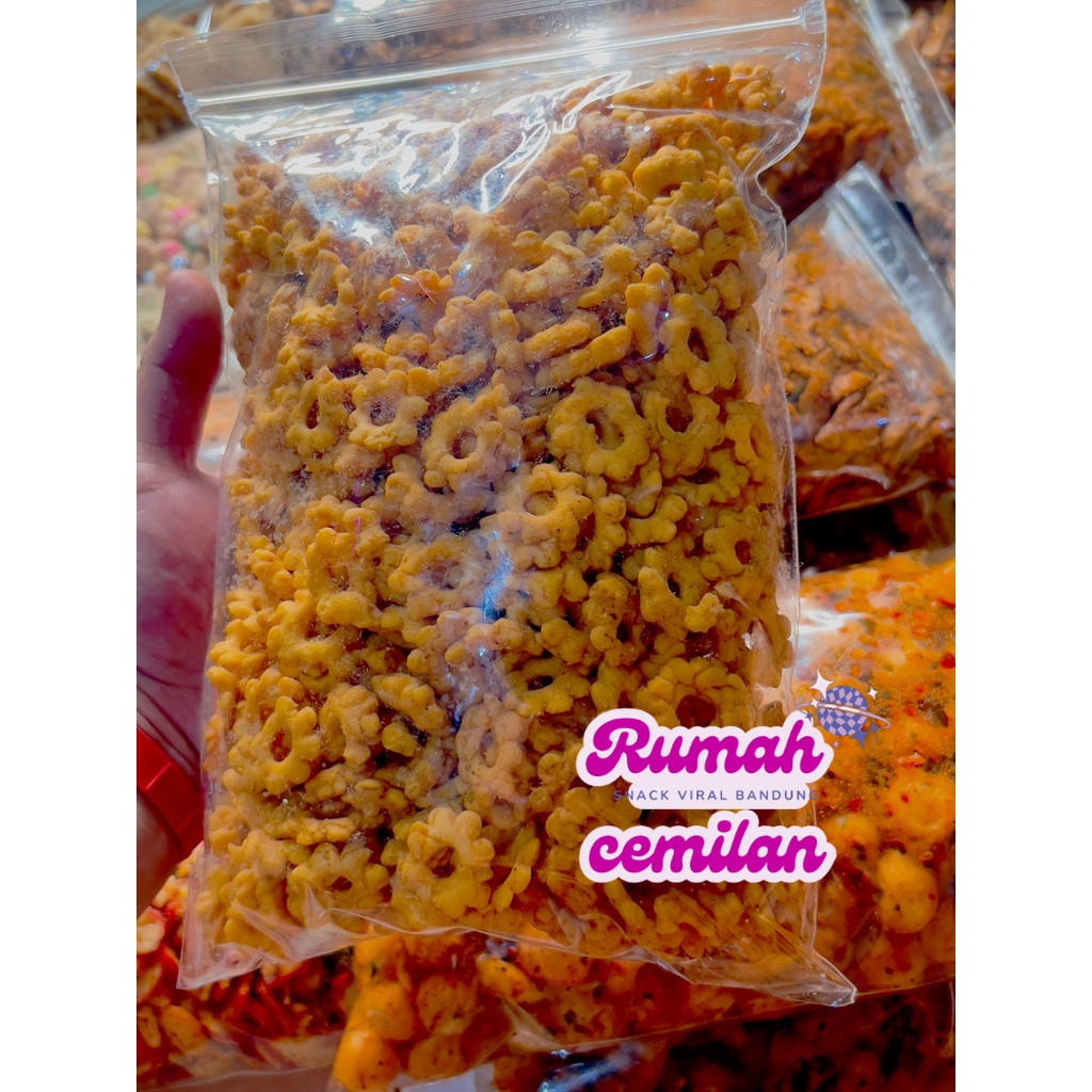 Jual KUE SAKURA/KEMBANG RIBUT BERAT 250 gram/SNACK KILOAN/JAJANAN JADUL ...