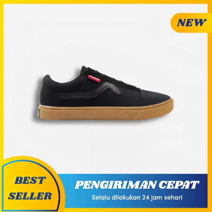 Jual AEROSTREET MASSIVE LOW GUM BLACK DENIM - Sepatu sneakers Casual ...