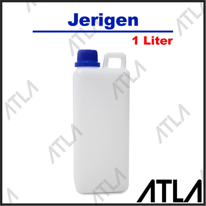 Jual Jerigen Plastik 1L Botol Derigen Air Labor Cairan Nutrisi Cair ...