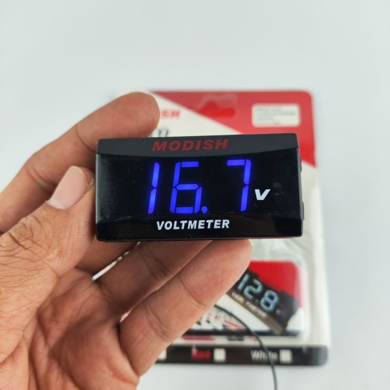 Jual Voltmeter Aki Digital volt meter Accu Universal Motor Beat Vario ...