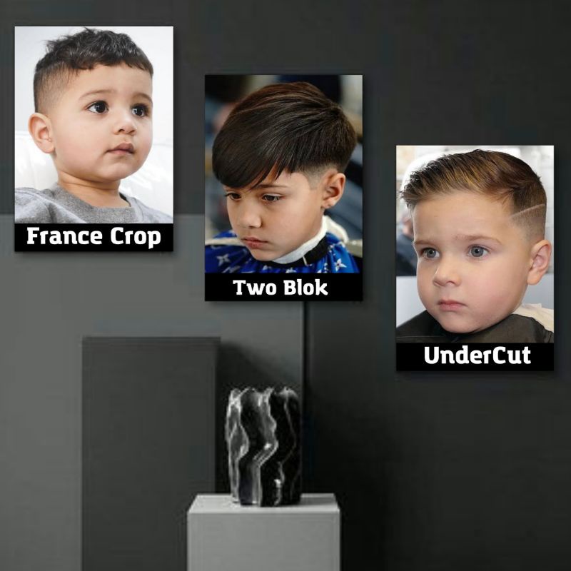 Jual -Poster Barbershop HIASAN DINDING BARBER SHOP / POSTER KAYU / WALL ...