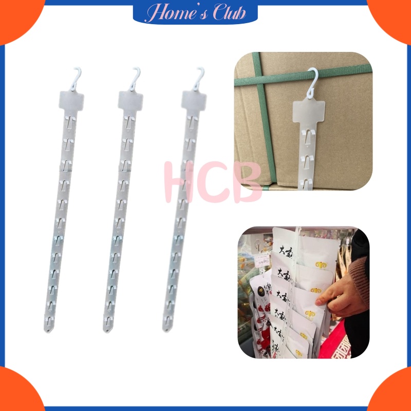 Jual HCB 1Pcs Clip Strip Display Makanan Ringan Snack / Strip Klip ...