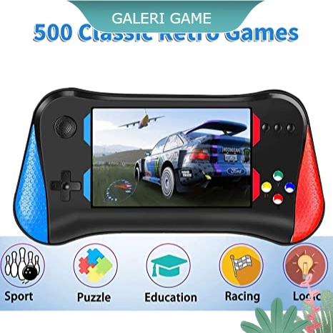 Jual Gameboy X7M Layar Lebar 3.0" Konsol Game 500 Game 1 PLAYER/2 ...