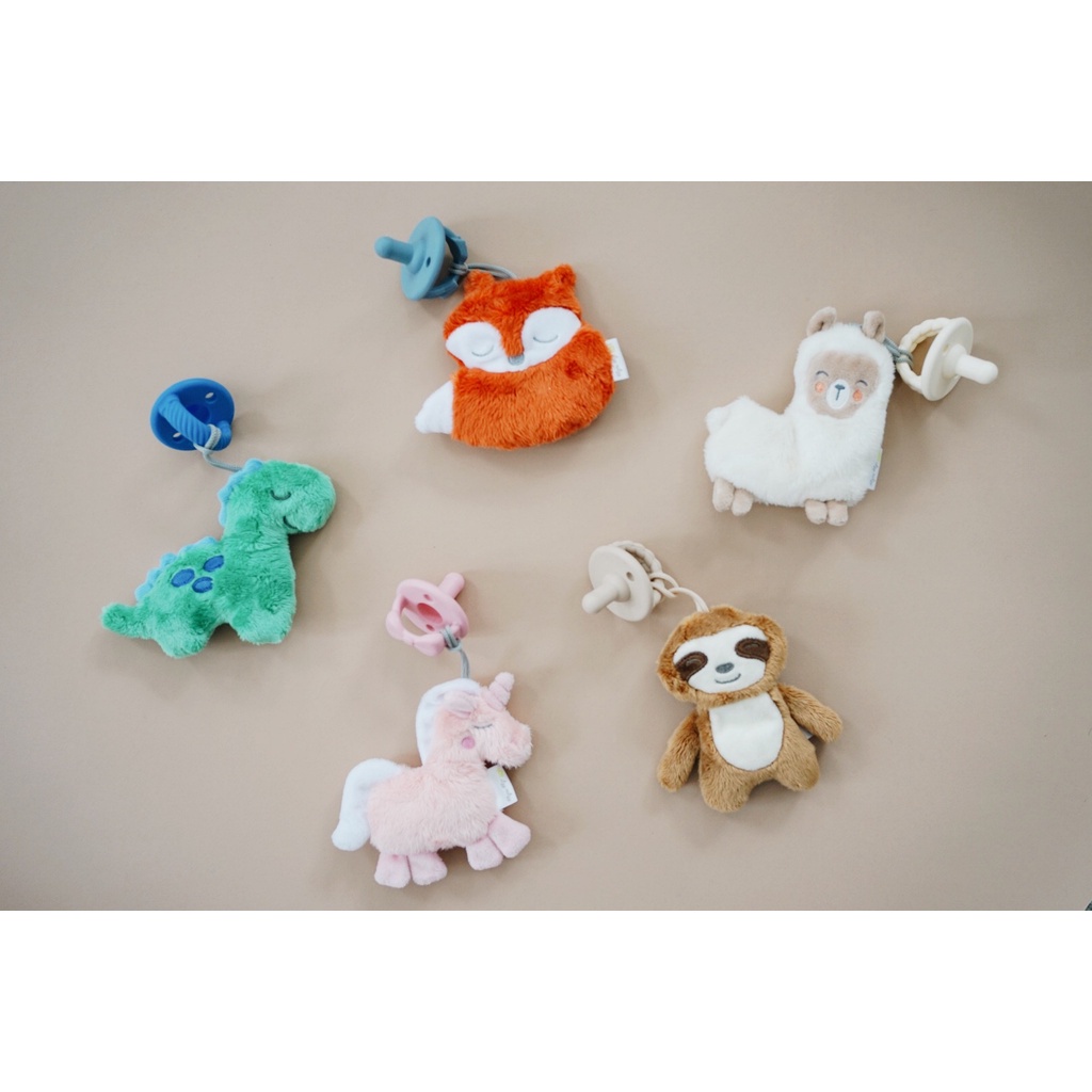 Jual Itzy Ritzy Sweetie Pal Pacifier & Stuffed Animal | Boneka Plush ...