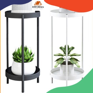Jual INFORMA Rak Bunga Rak Tanaman Rak Hiasan Rumah Standing Platter ...