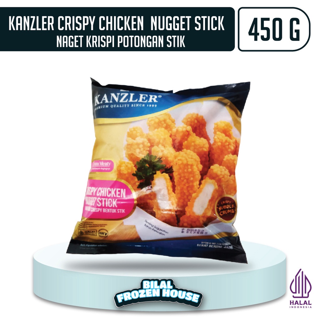 Jual Kanzler Crispy Chicken Nugget Stick 450gr - Nugget Ayam Chrispy ...