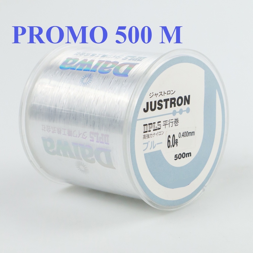 Jual Senar Pancing Nilon Jepang Putih 500m Kuat Tahan Lama Anti Kriting ...