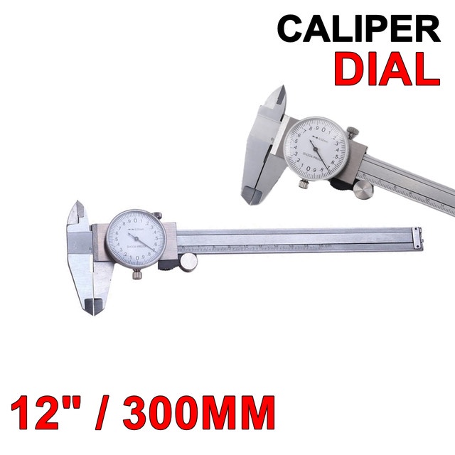 Jual Vernier Caliper Dial 300 mm Sigmat 12" Jangka Sorong 0-300mm / 12 Inch | Shopee Indonesia