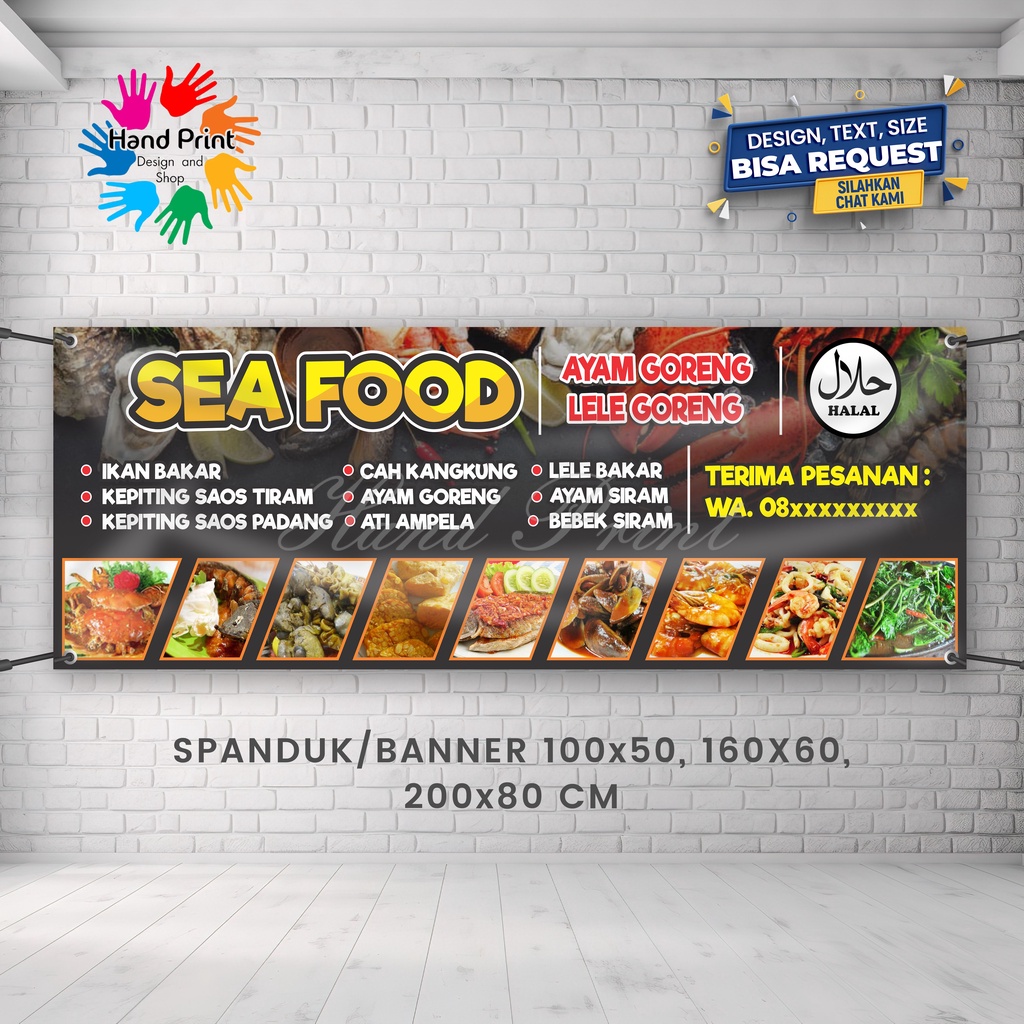 Jual Cetak SPANDUK / BANNER MMT Kembab Fried Chicken Nasi Goreng Mie ...