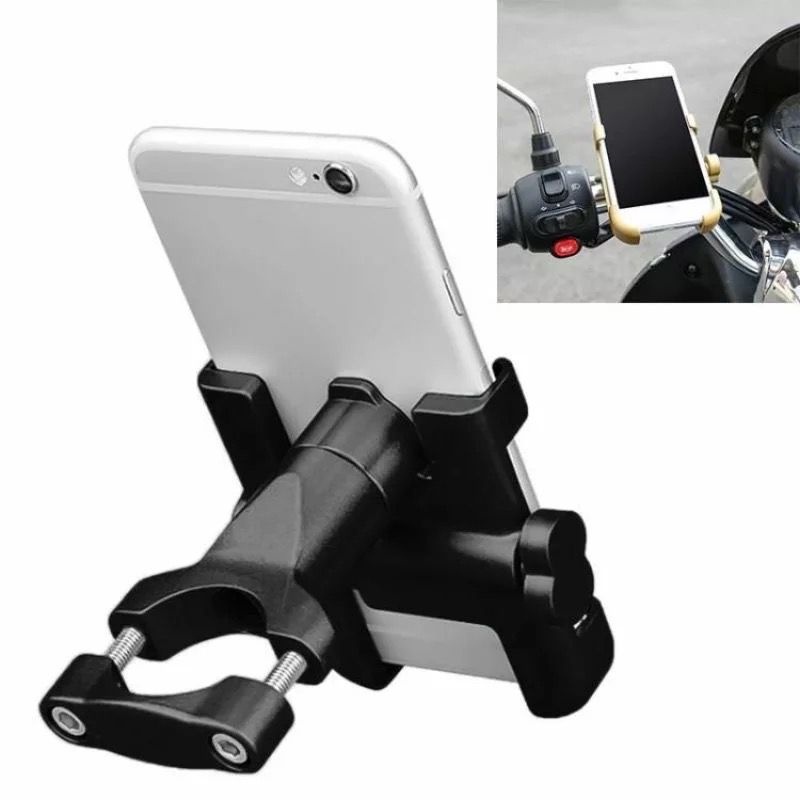 Jual Phone holder hp dudukan tempat penyangga stand handphone stang HMC1 Motor Phone Holder ...