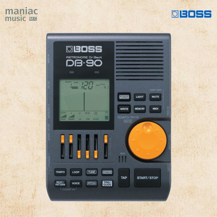 Jual Boss DB-90 (Metronome Dr Beat, Tuner, Pattern, Rhythm Coach ...