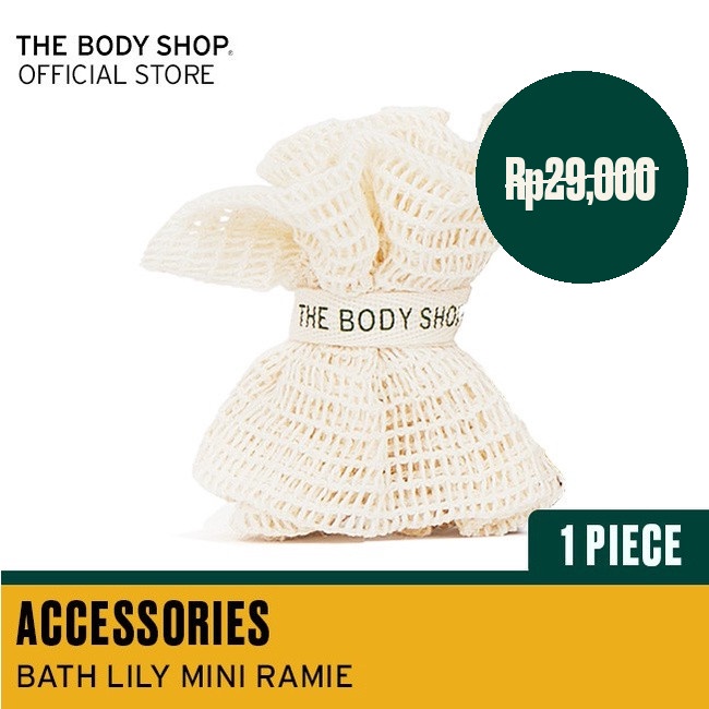 Jual The Body Shop Bath Lily Mini Ramie | Shopee Indonesia