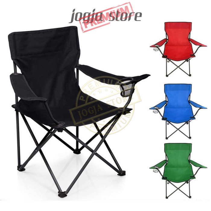 Jual Kursi Lipat Camping Piknik Mancing Bangku Outdoor Portable Oxford 600D | Shopee Indonesia