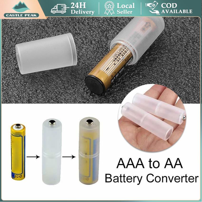 Jual Konverter Baterai AAA A3 Ke AA A2 / Case Adaptor Battery AAA To AA ...