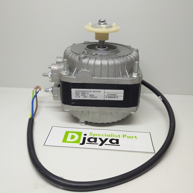 Jual Motor Fan - Fan Motor Kondensor Kulkas/Showcase Original Starmec ...