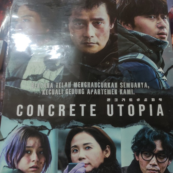 Jual Original Poster Bioskop Concrete Utopia Official One Sheet | Shopee Indonesia