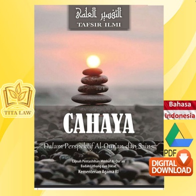 Jual Cahaya dalam Perspektif Al-Quran dan Sains Tafsir Ilmi - B.Indo | Shopee Indonesia