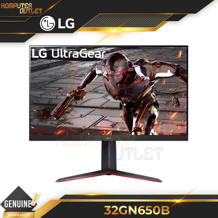 Jual Monitor Led LG 32GN650-B UltraGear - QHD Gaming Monitor 32" 165Hz ...