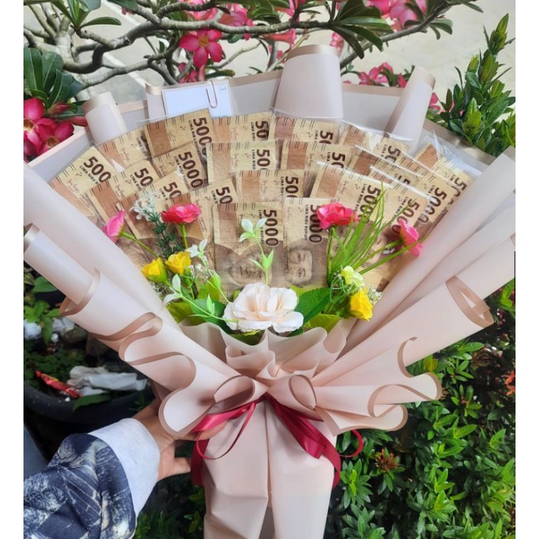 Jual MONEY BOUQUET KOSONG - BUKET UANG KOSONG BUKET BUNGA PALSU UANG ...