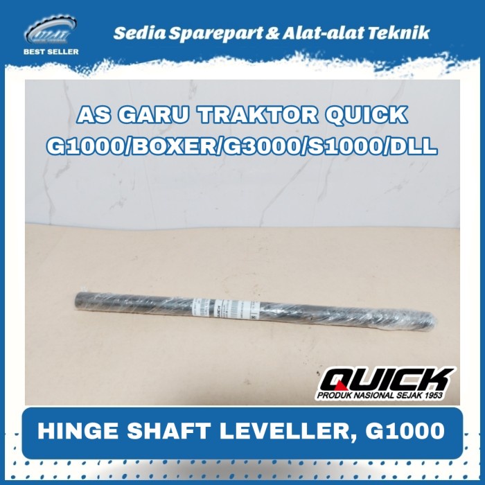 Jual HINGE SHAFT LEVELLER G1000 AS GARU AS SISIR TRAKTOR QUICK G1000 ...