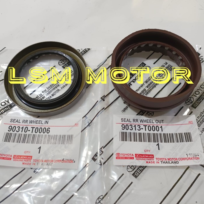 Jual seal roda belakang luar dalam innova inova reborn hilux revo ...