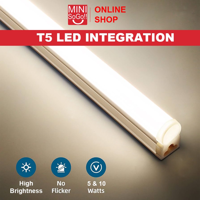 Jual Lampu TL Neon T5 LED 30cm 60cm / Lampu T5 LED Neon LED Warna Warni ...