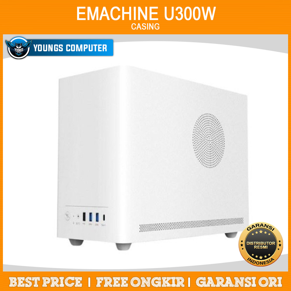 Jual CASE EMACHINE U300W - Micro Atx - ITX / PSU ATX / Metal Side Panel ...