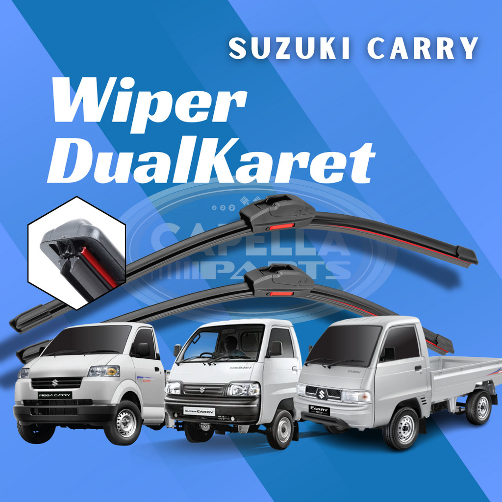 Jual Wiper Dual Blade Mobil Suzuki Carry Futura / New Carry / Super ...