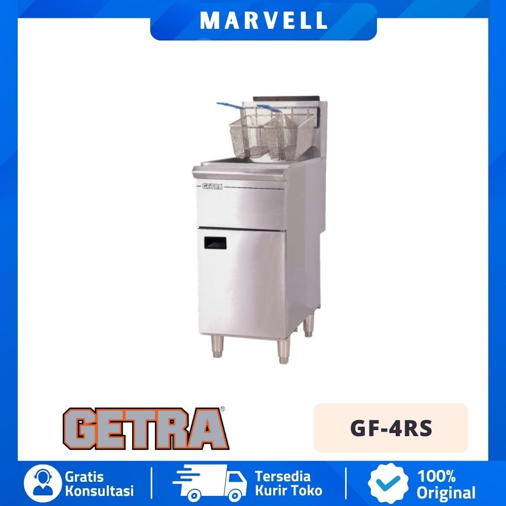 Jual Getra GF-4RS Gas Deep Fryer Free Standing With Thermostat | Shopee ...