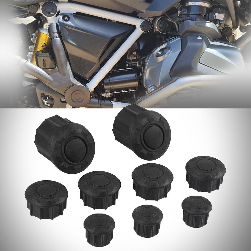 Jual 2023 R 1250 GS Frame Cap Set 9PCS R1250GS Frame Hole Cover Caps ...